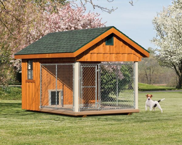 14 Homemade Outdoor Dog Kennel Ideas [DIY] - Northern Feeling