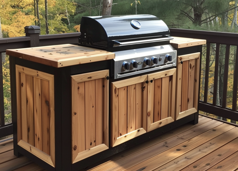 How to Build a Custom Outdoor Barbecue Station Easily? - Northern Feeling