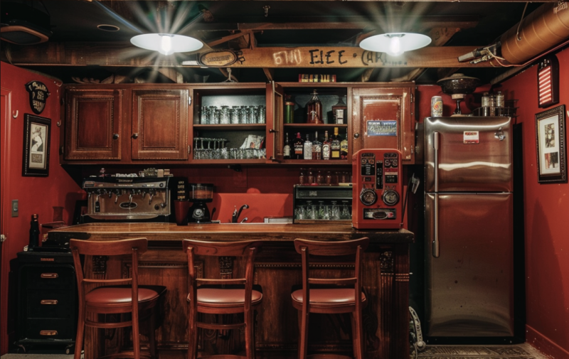 What Color Works Best for A Home Bar? - Northern Feeling