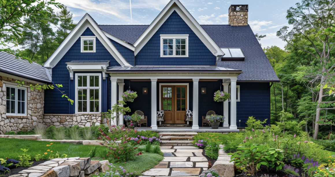 Is Dark Blue a Good Color for a House? - Northern Feeling