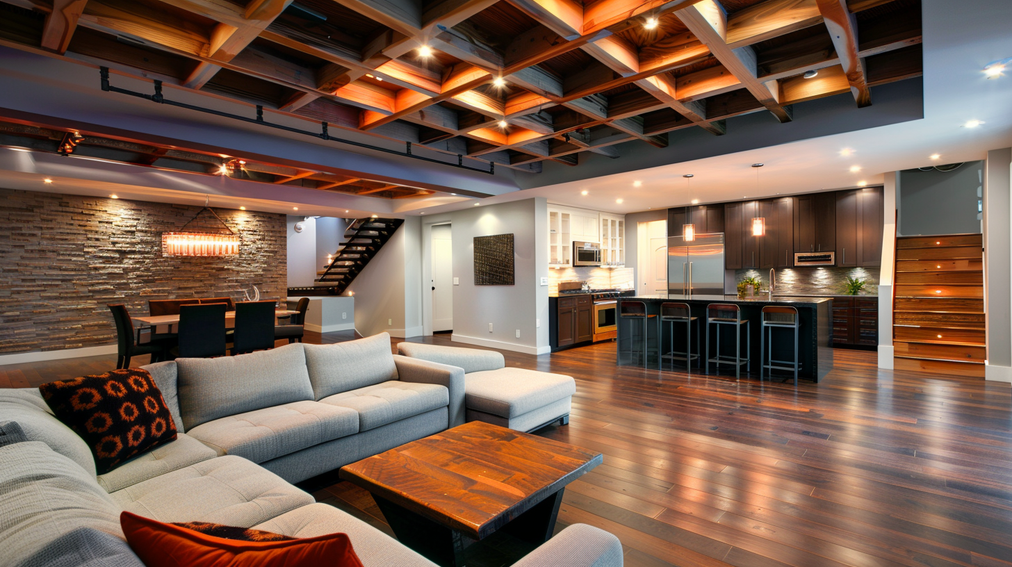 What are the Best Colors for an Exposed Ceiling in the Basement ...