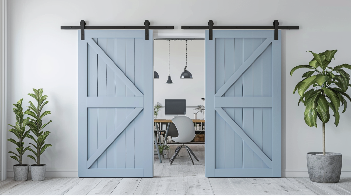 28 Stylish Modern Barn Door Designs - Northern Feeling