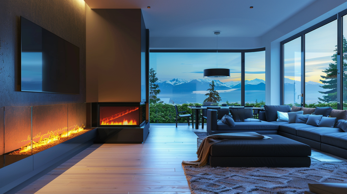 13 Creative Media Wall Ideas with Fireplace - Northern Feeling