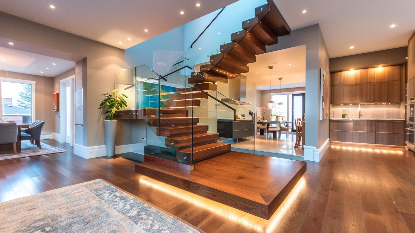 40+ Modern Stair Railing for Your Next Home Renovation - Northern Feeling