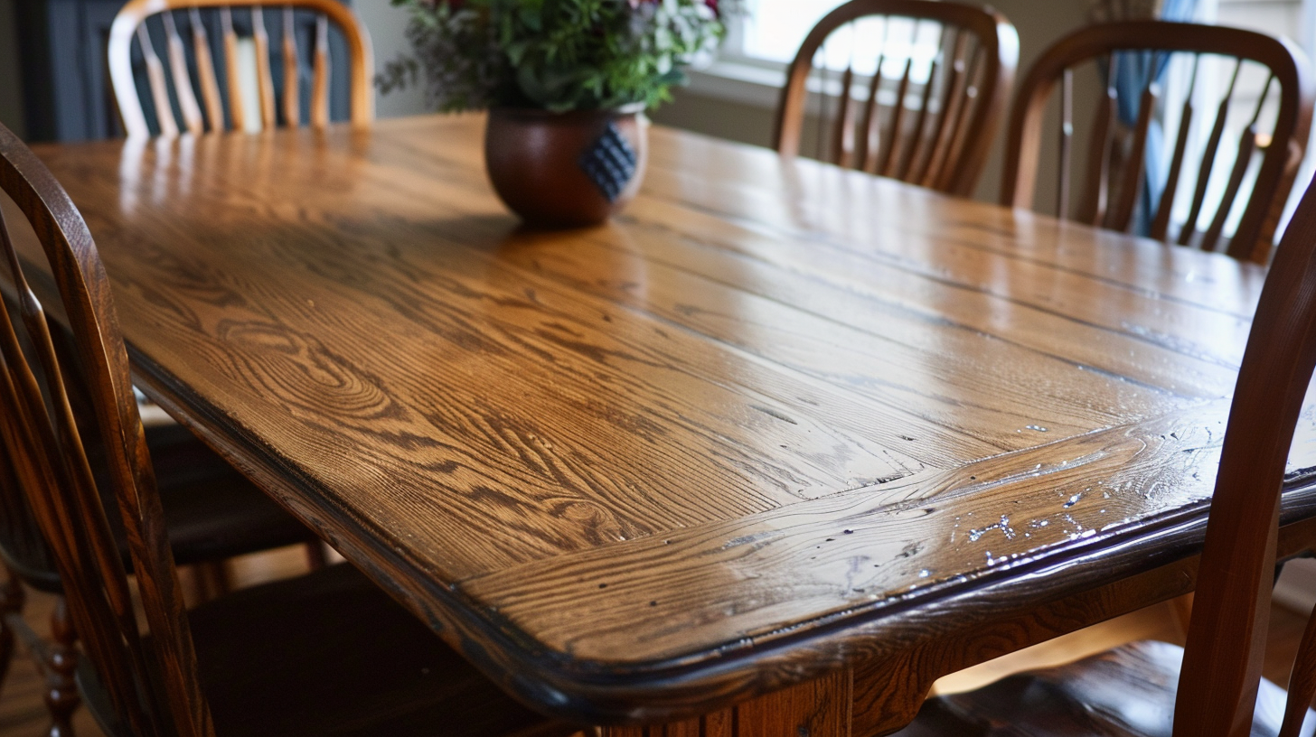 DIY Oak Table Refinishing Tutorial - Northern Feeling