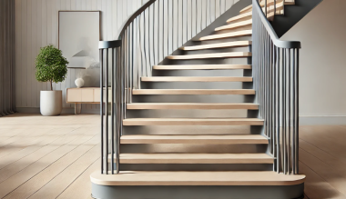 15+ Stunning Grey Painted Stairs Ideas for Your Home - Northern Feeling