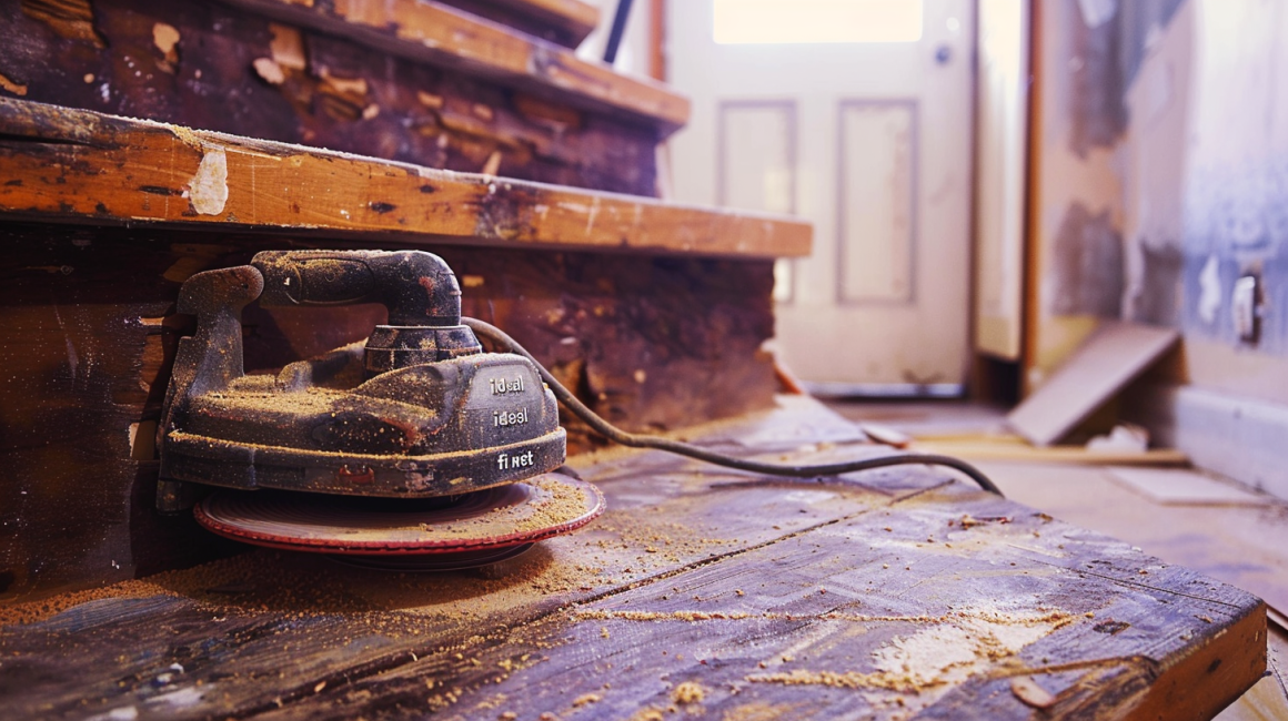 How to Sand Stairs Like a Pro - Northern Feeling