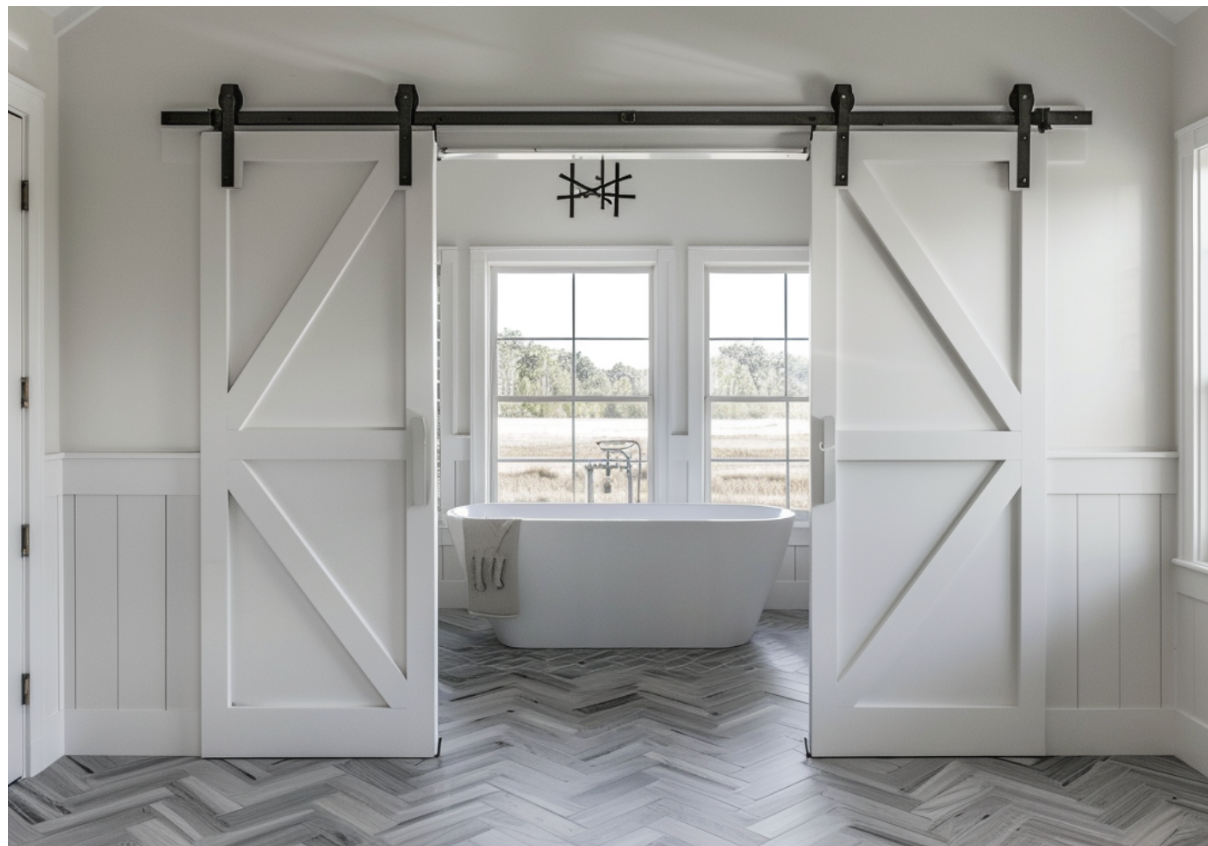 28 Stylish Modern Barn Door Designs - Northern Feeling