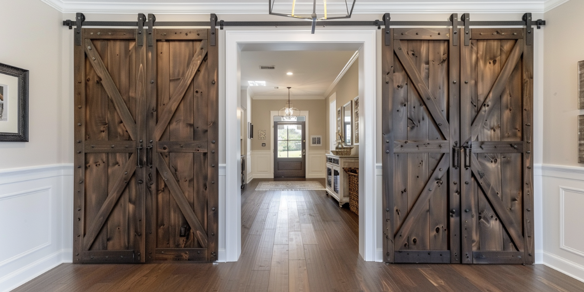 28 Stylish Modern Barn Door Designs - Northern Feeling