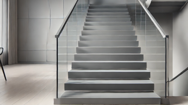 15+ Stunning Grey Painted Stairs Ideas for Your Home - Northern Feeling
