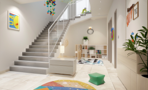 15+ Stunning Grey Painted Stairs Ideas for Your Home - Northern Feeling