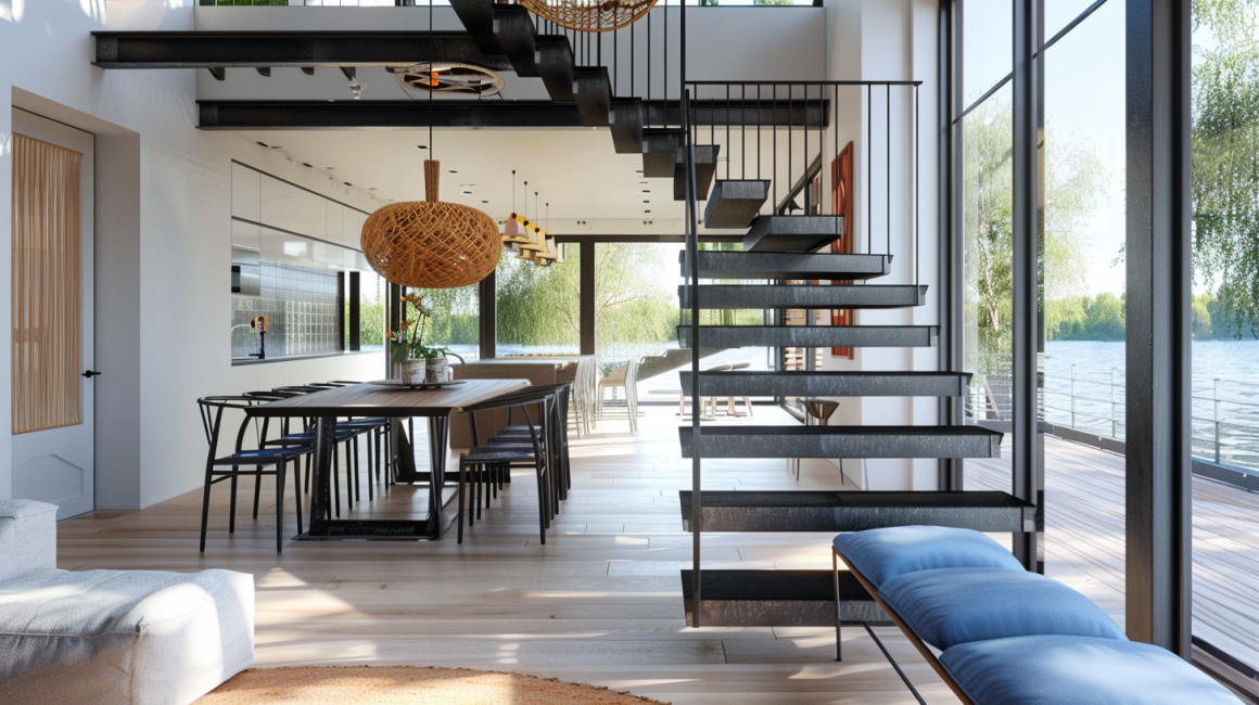 40+ Modern Stair Railing for Your Next Home Renovation - Northern Feeling