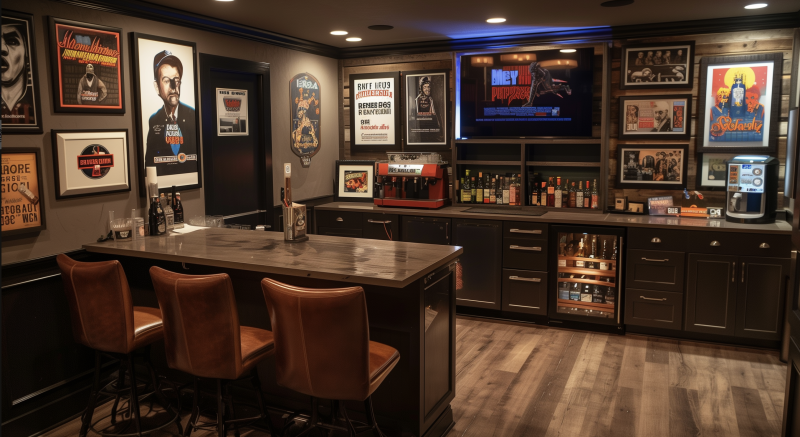 10 Best Ways to Organize a Man Cave - Northern Feeling