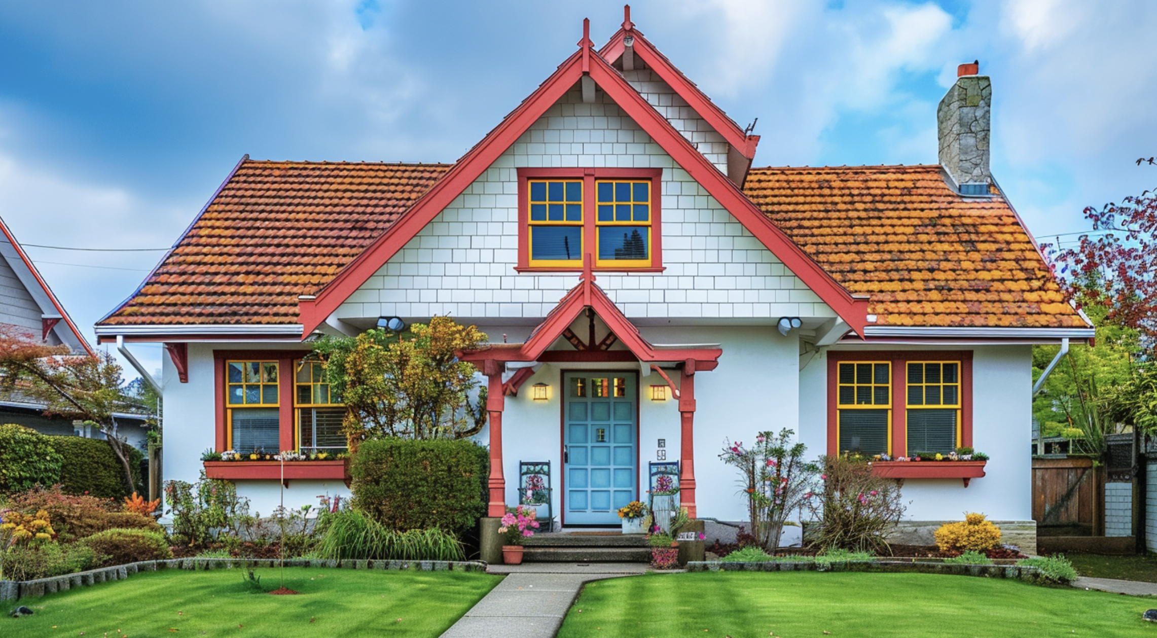 What Color Trim Looks Best with A White House? - Northern Feeling