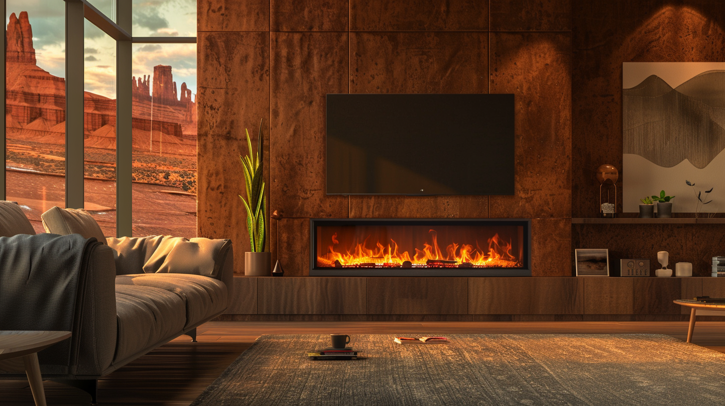 13 Creative Media Wall Ideas with Fireplace - Northern Feeling