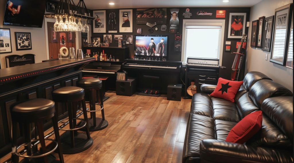 How to Build a Man Cave on a Budget? - Northern Feeling