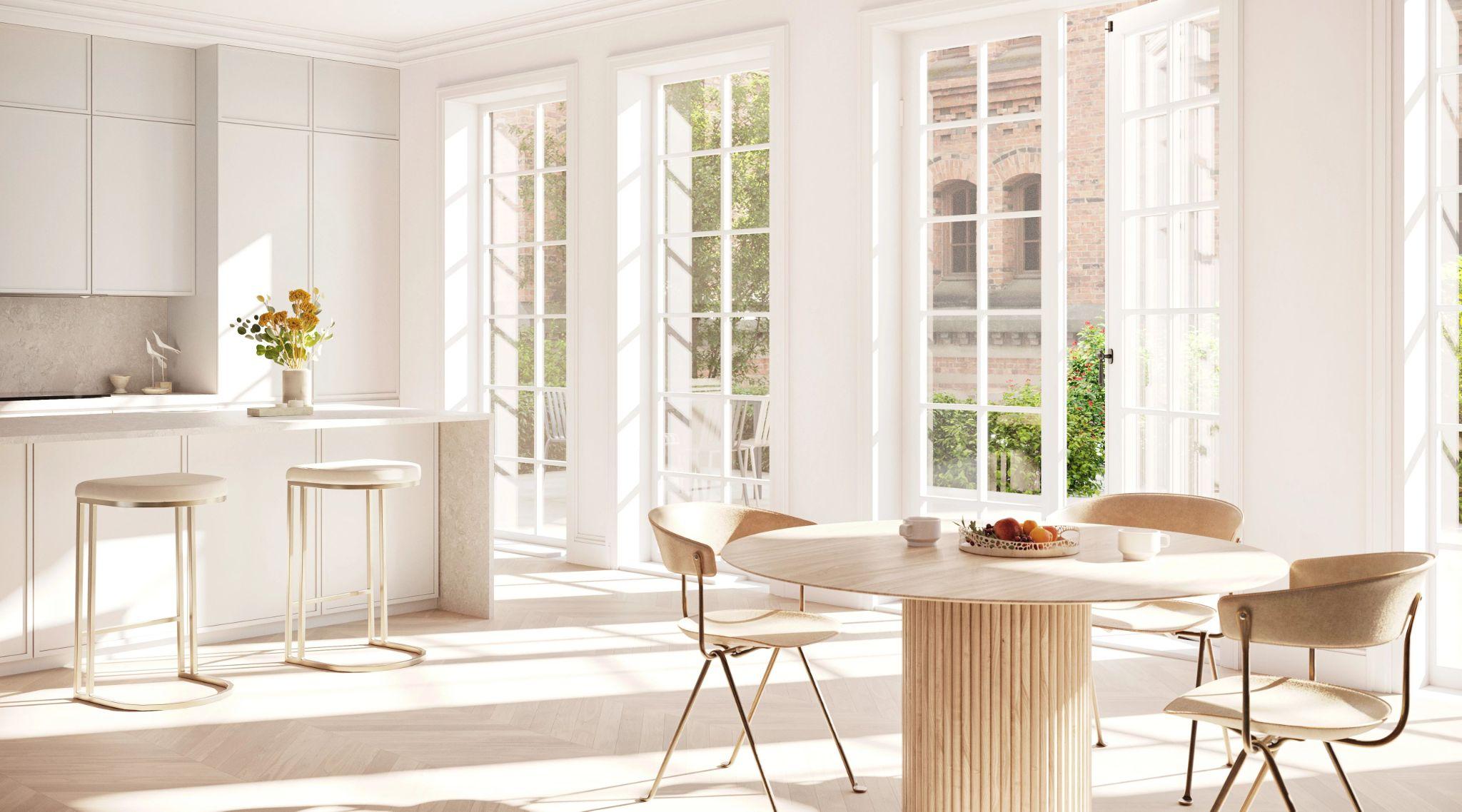 Your Guide to French Door Window Treatments - Northern Feeling