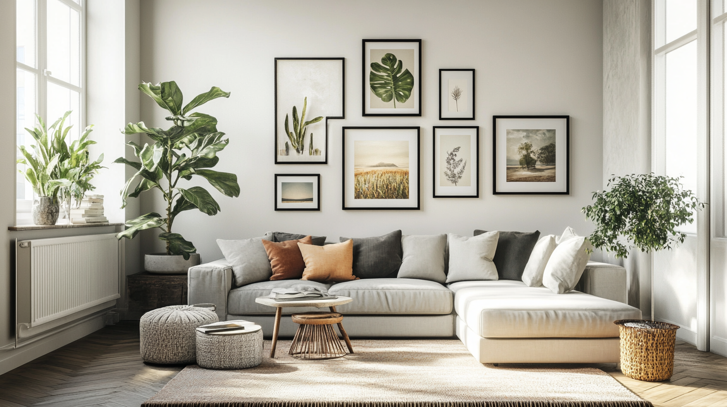 A Guide to Arranging Your Gallery Wall Effectively - Northern Feeling