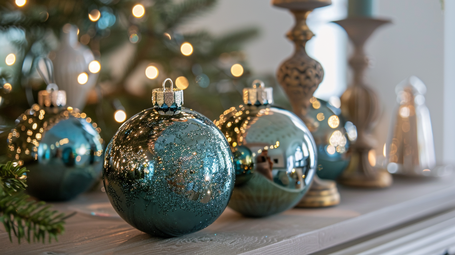 10 Easy Steps to Make Stunning Mercury Ornaments - Northern Feeling