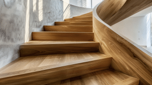 15 Stylish Non-Carpeted Staircase Ideas - Northern Feeling