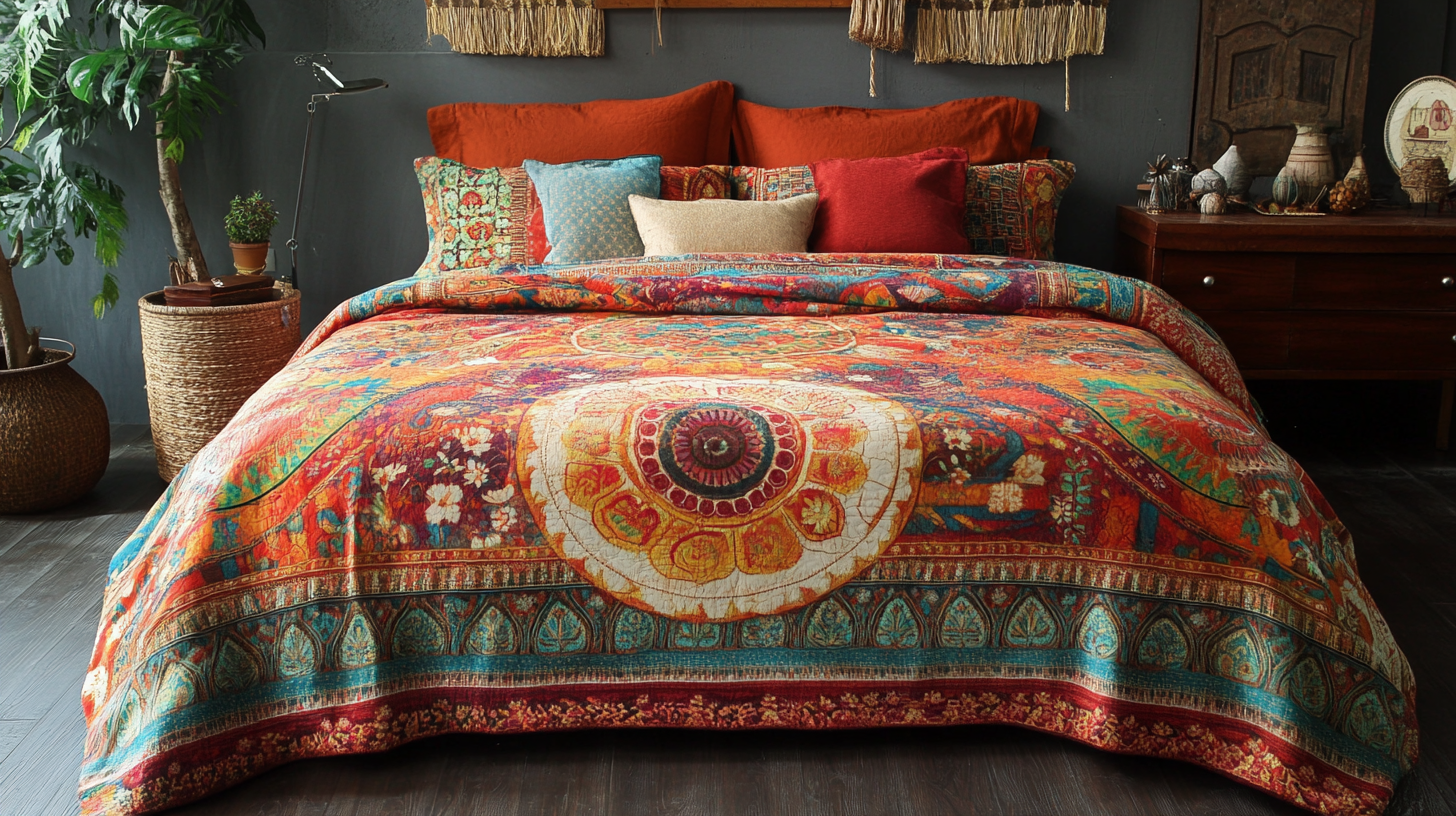 17 Stunning Indian Bedspreads Designs to Transform Your Room - Northern ...