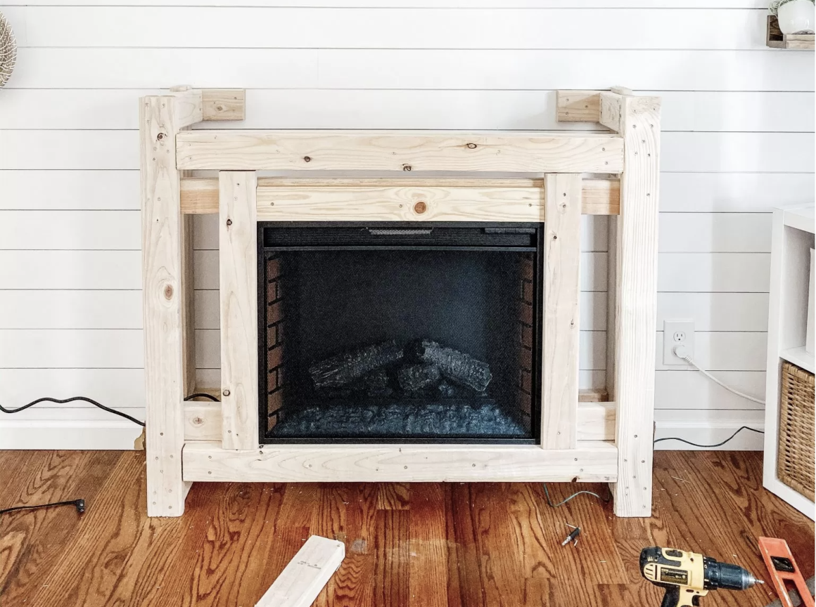 Step-by-Step Guide To Building Your DIY Fireplace - Northern Feeling
