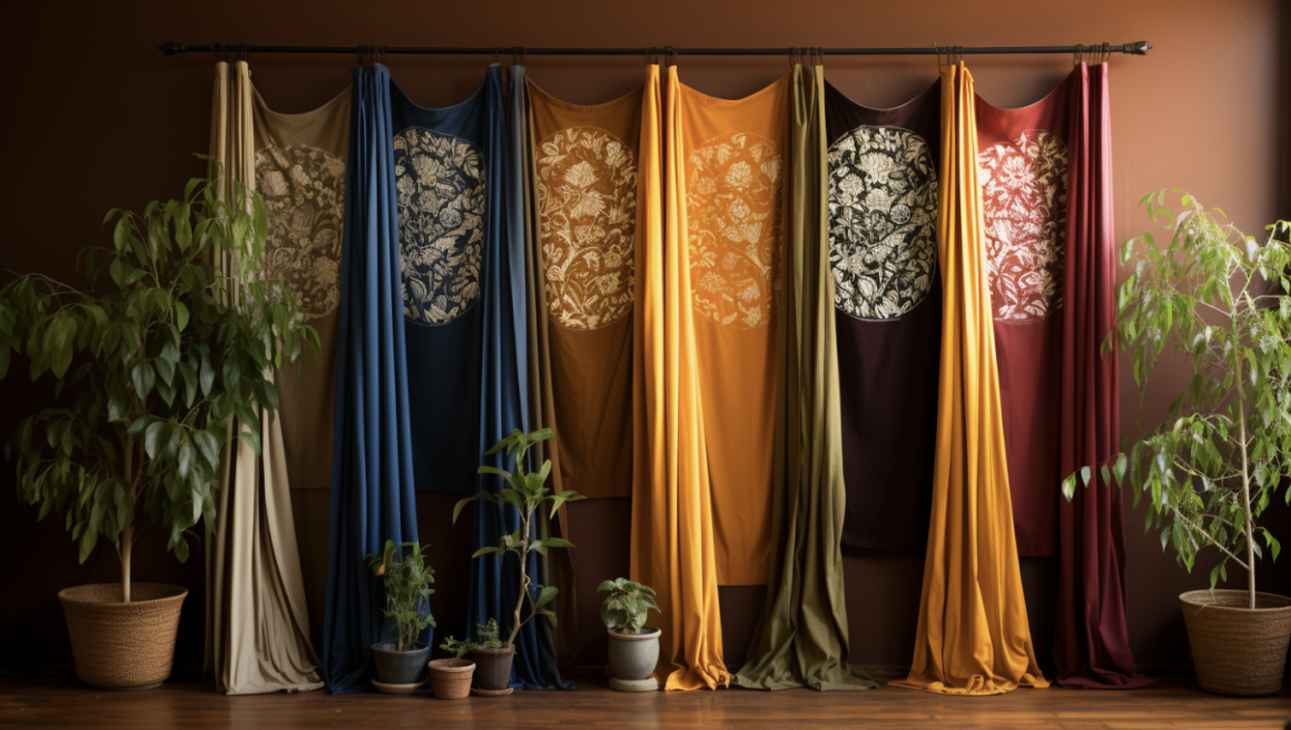 20 Indian Curtain Ideas Influenced by Indian Culture - Northern Feeling