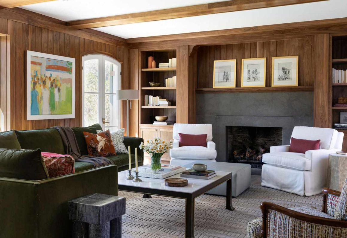 21 Creative Accent Wall Ideas with Wood Trim - Northern Feeling