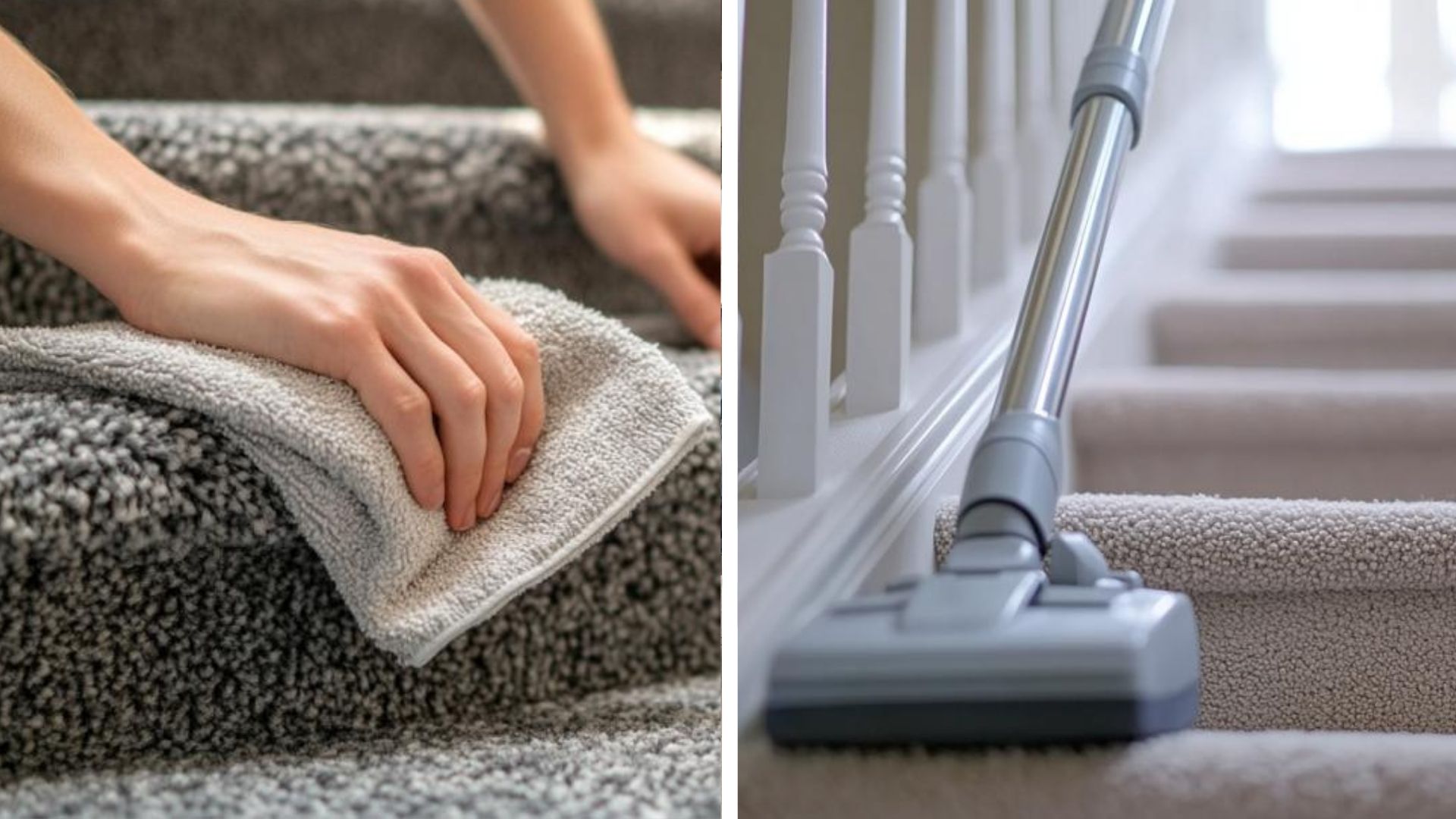 Step-by-Step Guide to Clean Stair Carpet By Hand and Machine - Northern ...