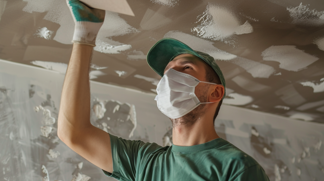 8 Steps to Removing Popcorn Ceilings - Northern Feeling
