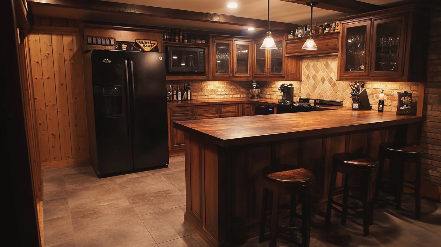 5 Trends in Basement Kitchen Design - Northern Feeling