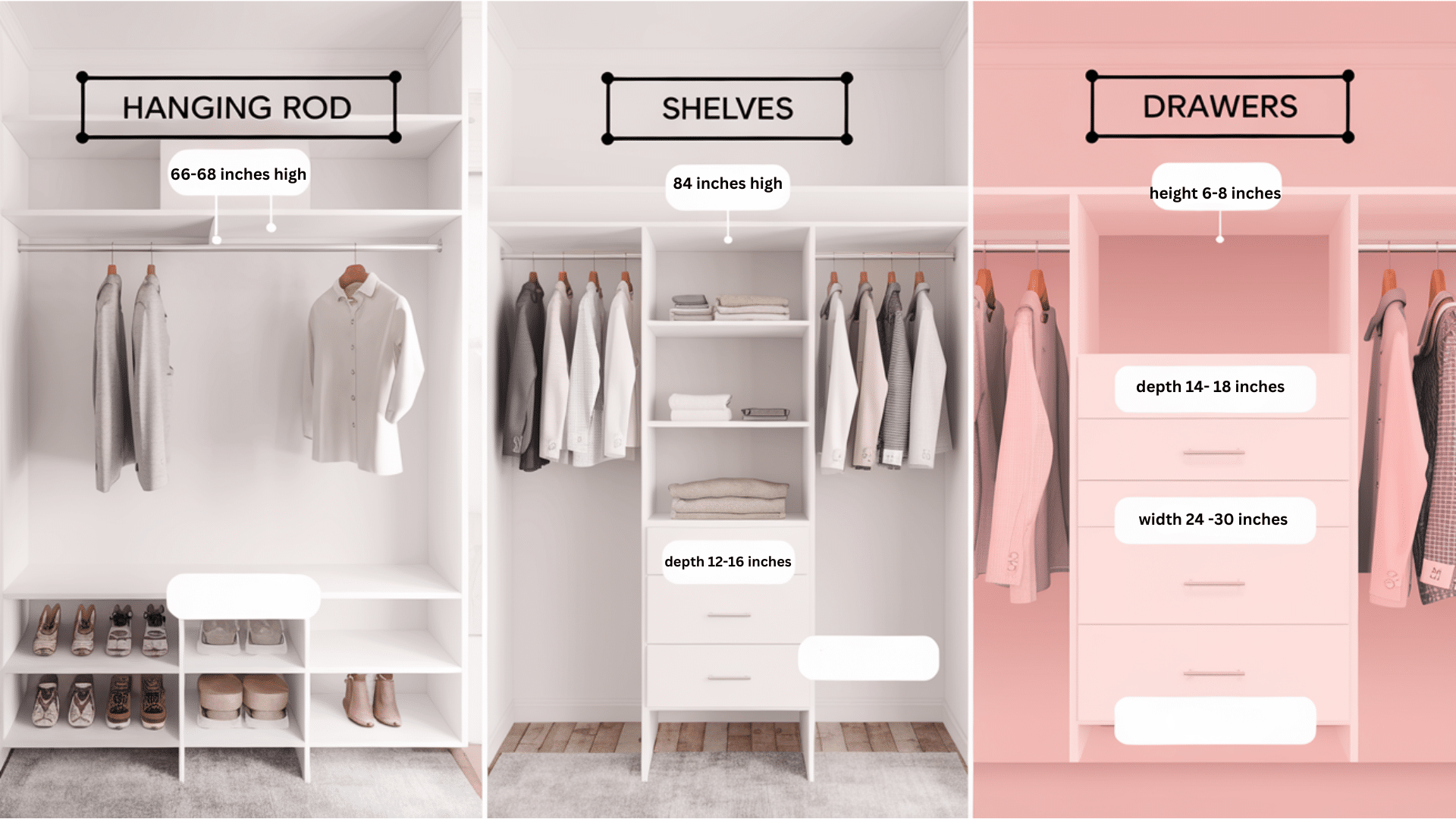 How Deep is a Closet: Simple Size Guide for Your Home - Northern Feeling