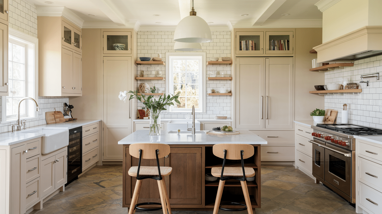 Accessible Beige Cabinets: Accents, Complementary Colors and More ...