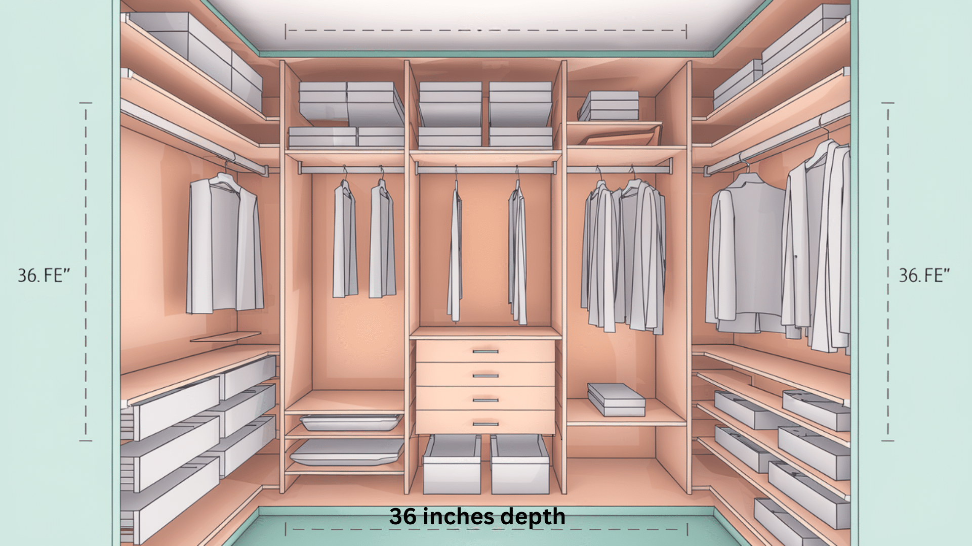 How Deep is a Closet: Simple Size Guide for Your Home - Northern Feeling