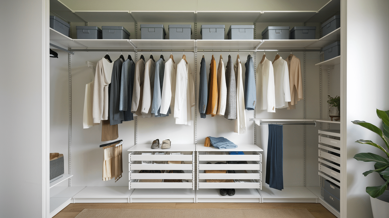 Master Closet Design Ideas - Northern Feeling