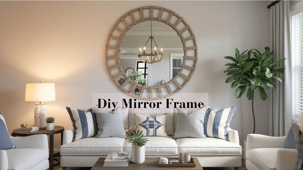 Easy DIY Mirror Frame Ideas for Every Home - Northern Feeling