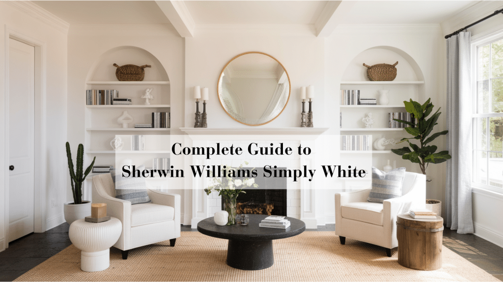 Complete Guide to Sherwin Williams Simply White (SW 7021) - Northern ...